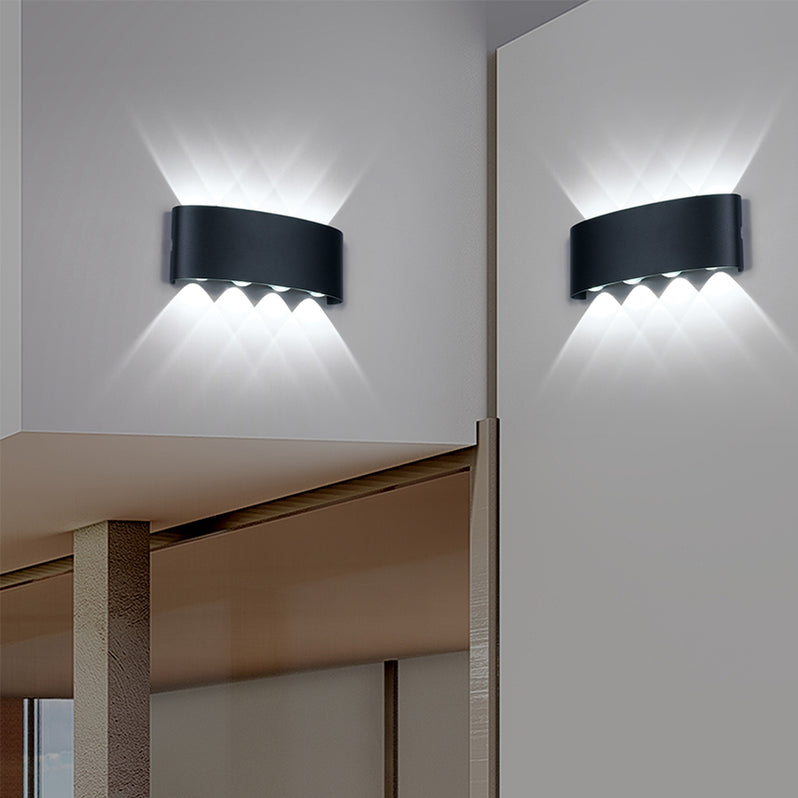 Ardyn Up-Down LED Wall Light 6500K/7000K Cool White — Eli & Co. Lighting